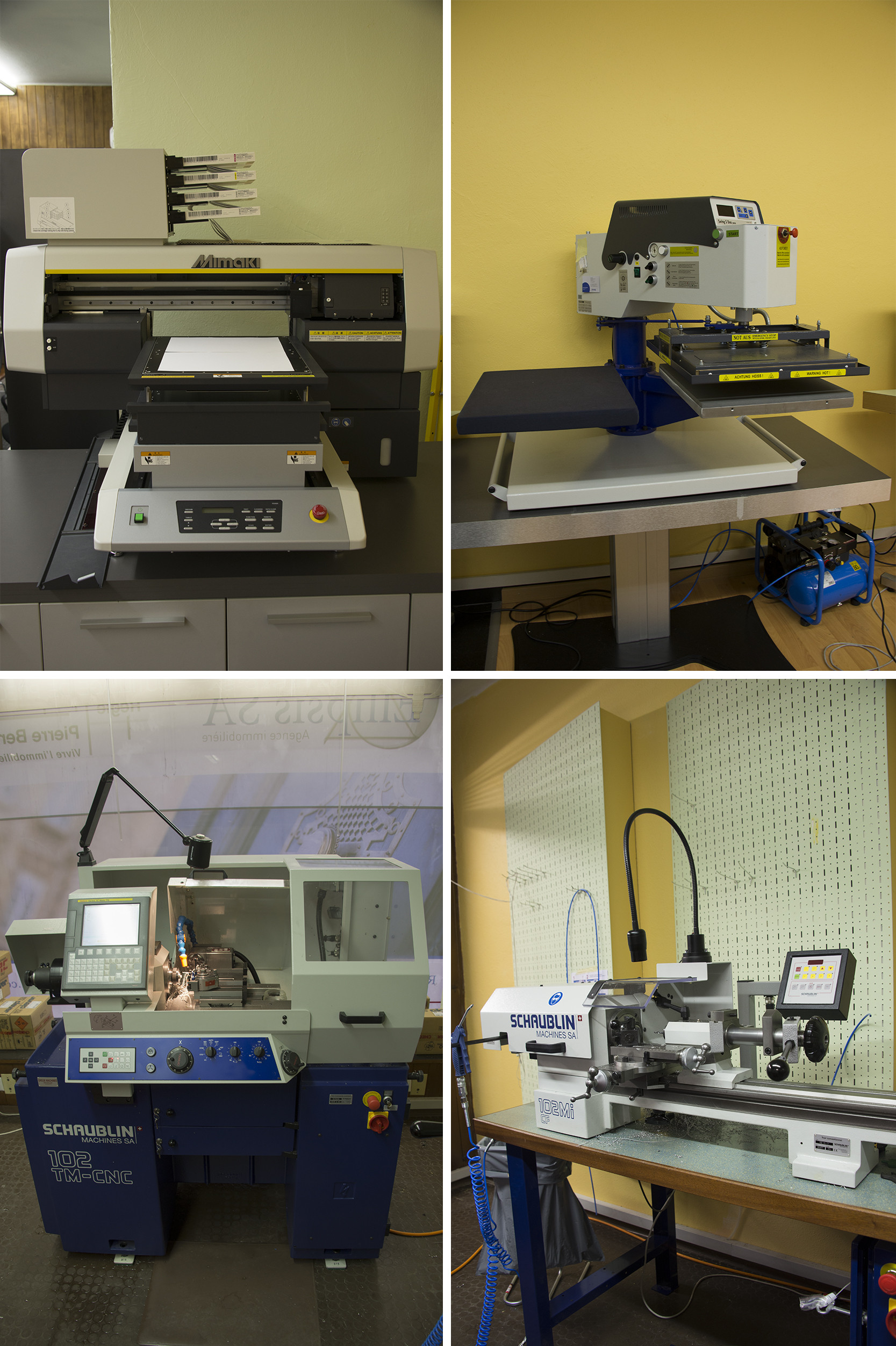 Production - TechniWatch - Swiss precision tools