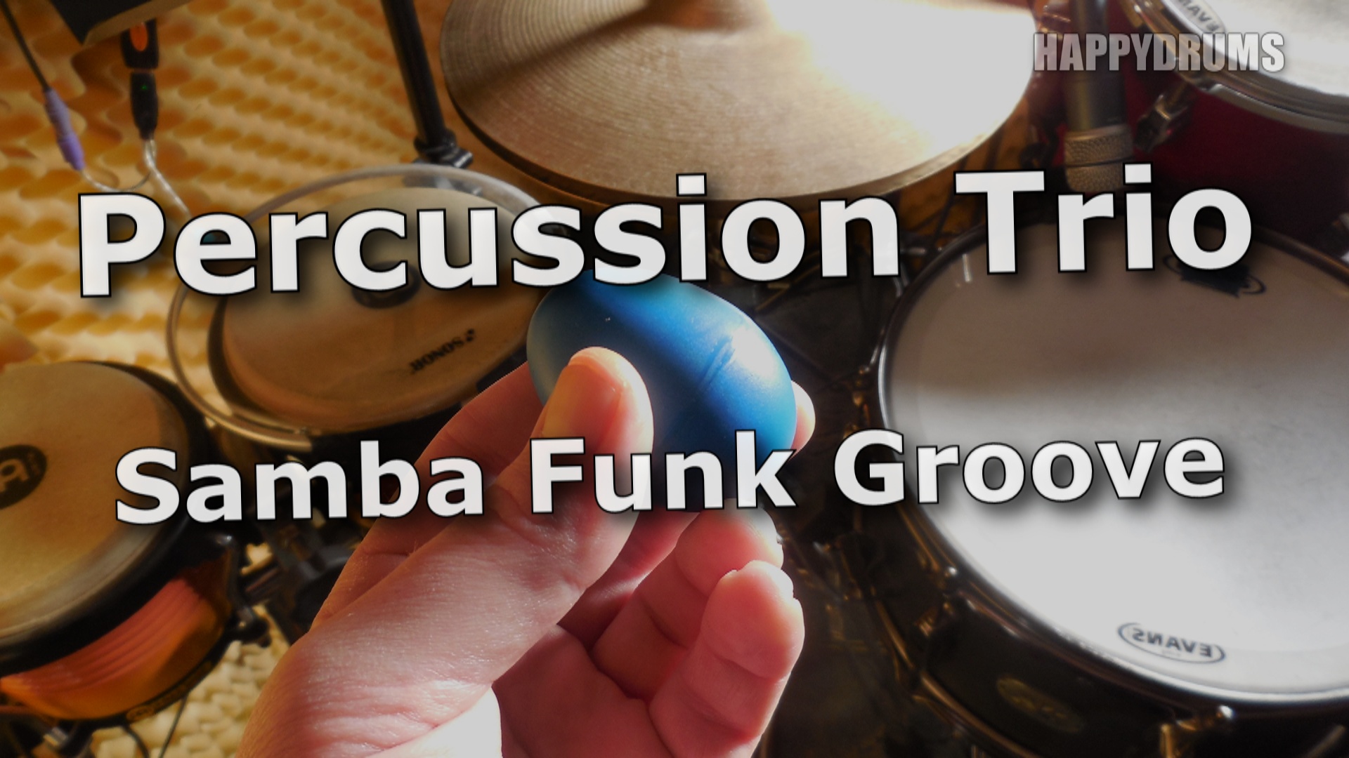 Drums & Percussion lernen: Samba Funk Groove - HAPPYDRUMS