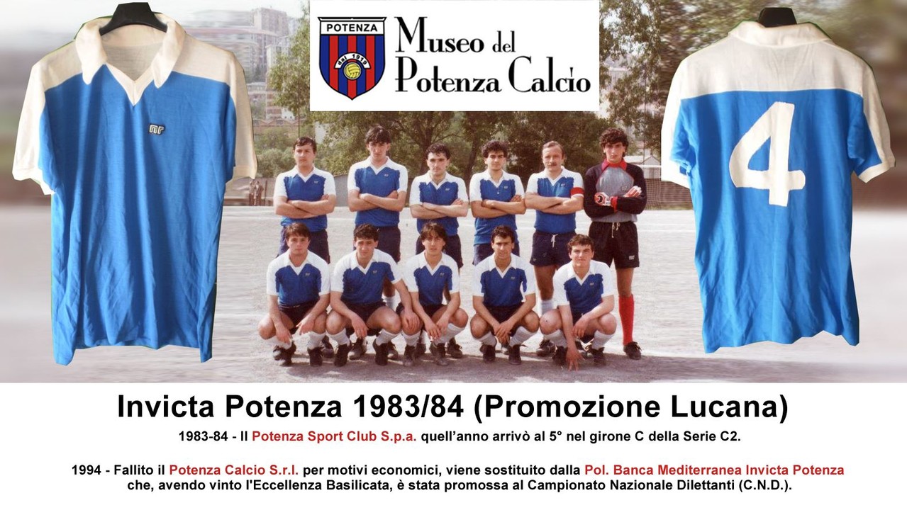 Le MAGLIE - Museo del Potenza Calcio