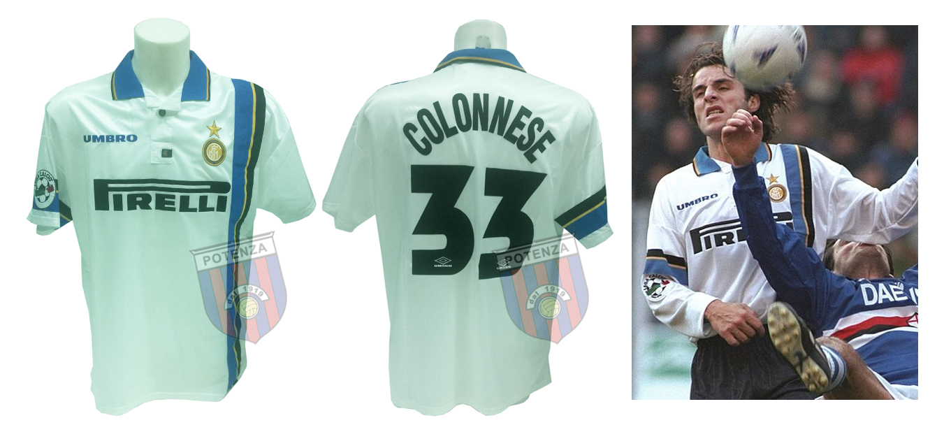Maglie di Potentini che hanno fatto carriera. - Museo del Potenza Calcio