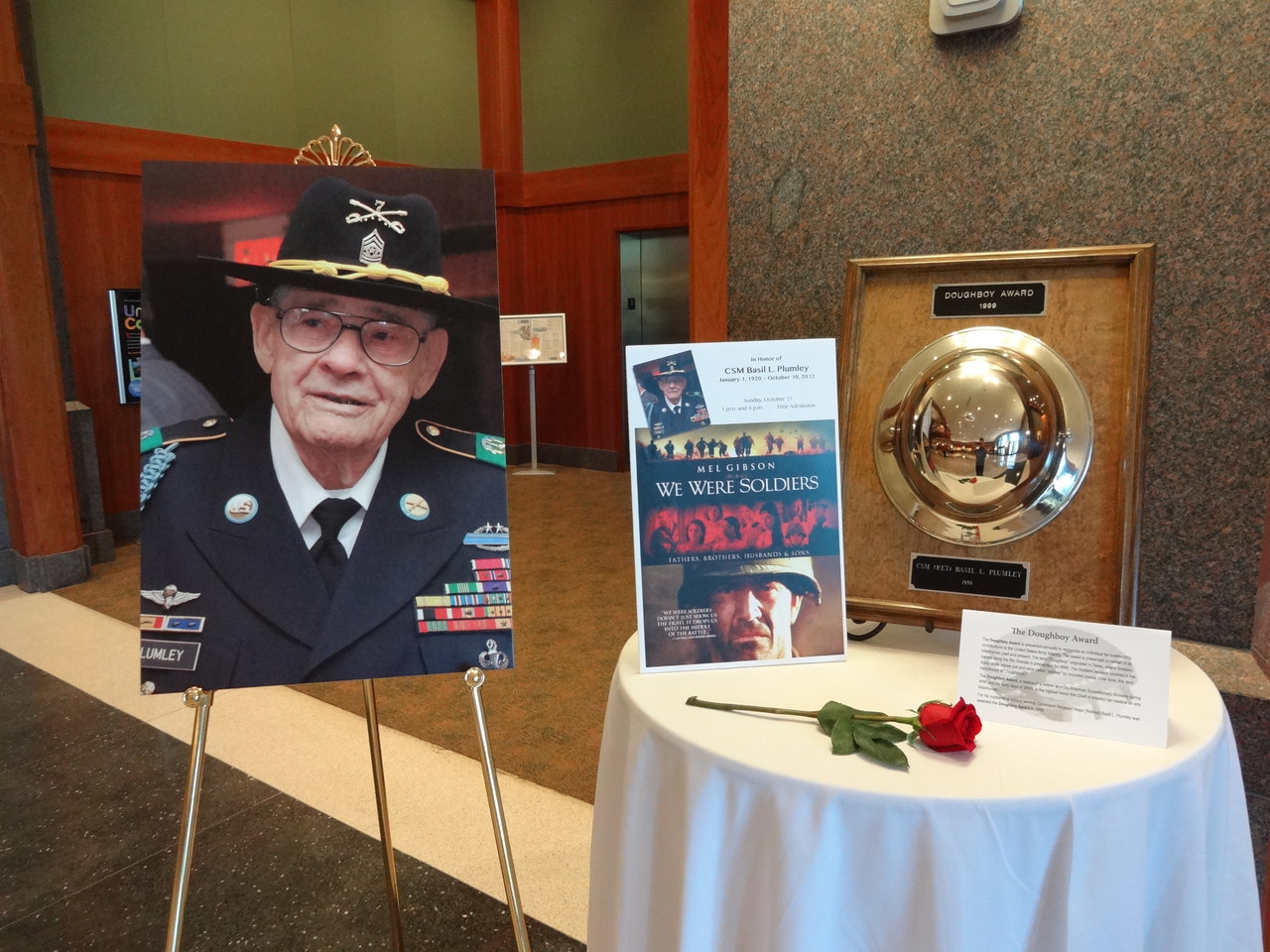 command sergeant major plumley