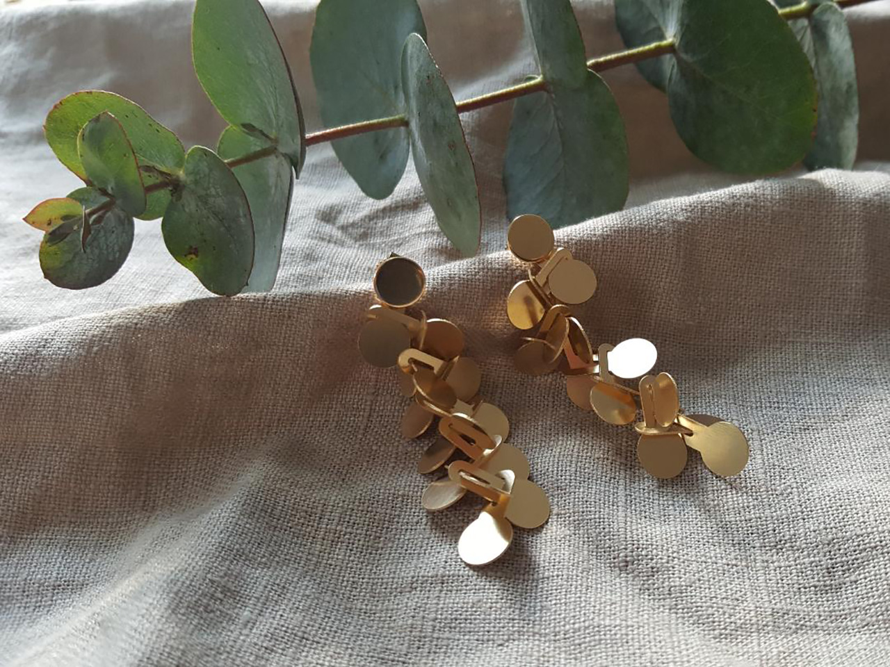 Lange Ohrringe INSERT IN - Laura Christmann Jewellery