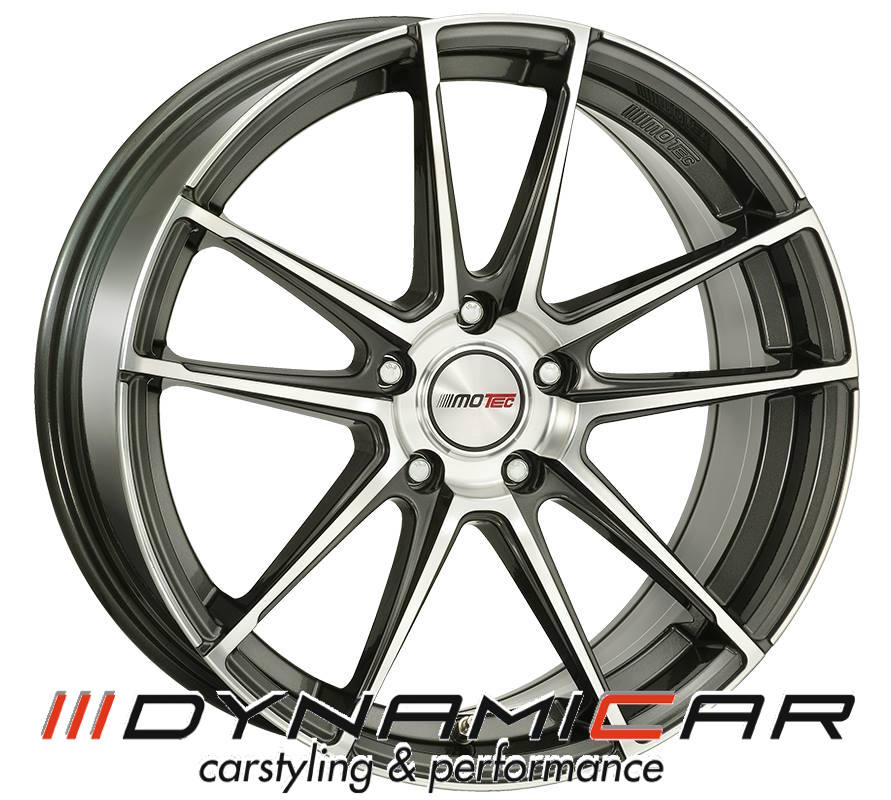 MOTEC RADICAL MCT10 ALUFELGEN GUNMETAL POLIERT | 18 - 20 ZOLL ...