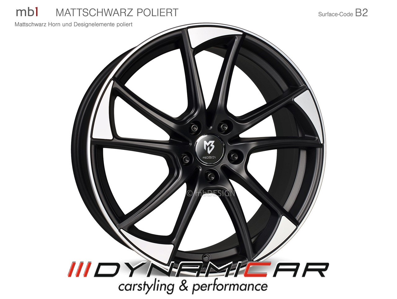 mbDESIGN MB1 - ALUFELGEN ZUM BESTPREIS - GARANTIERT