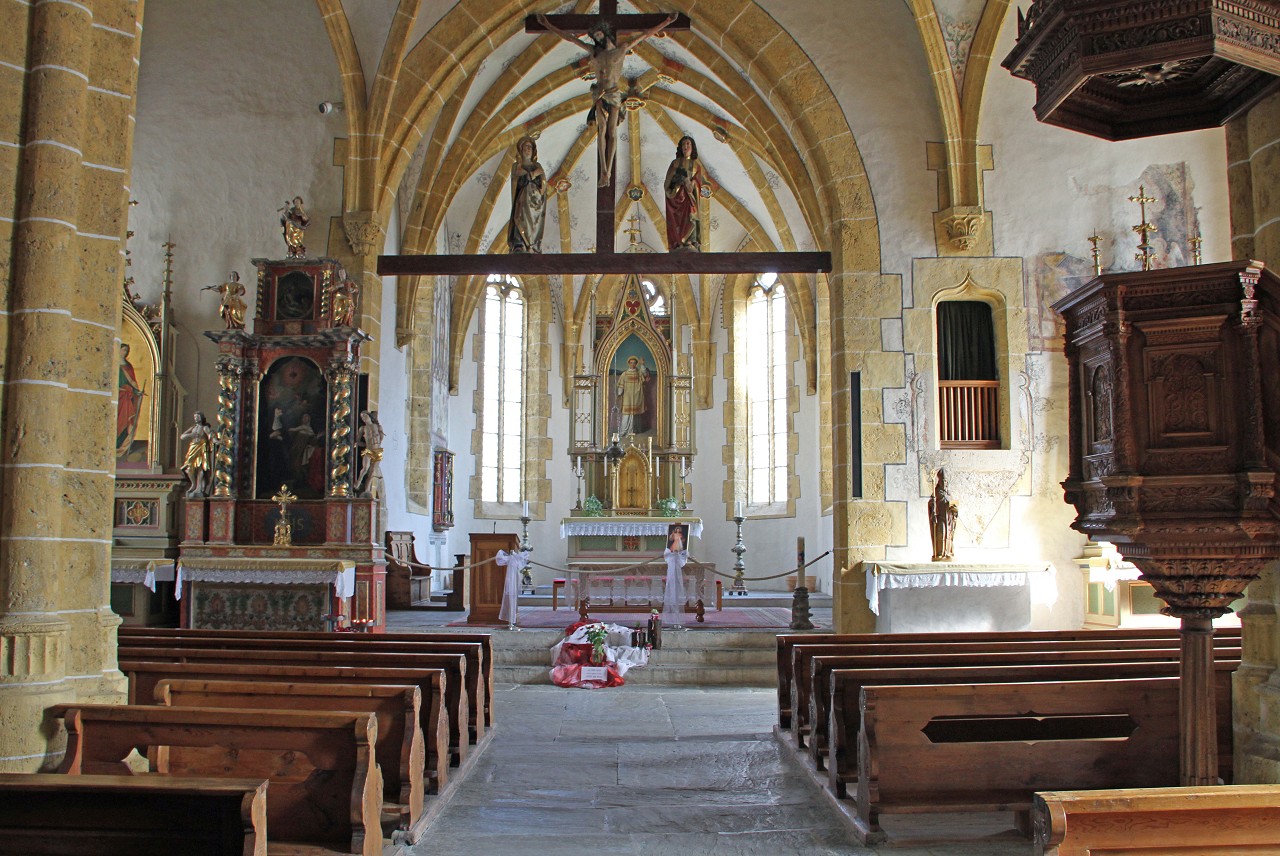 Raron - Burgkirche - Kirchenbilder Schweiz