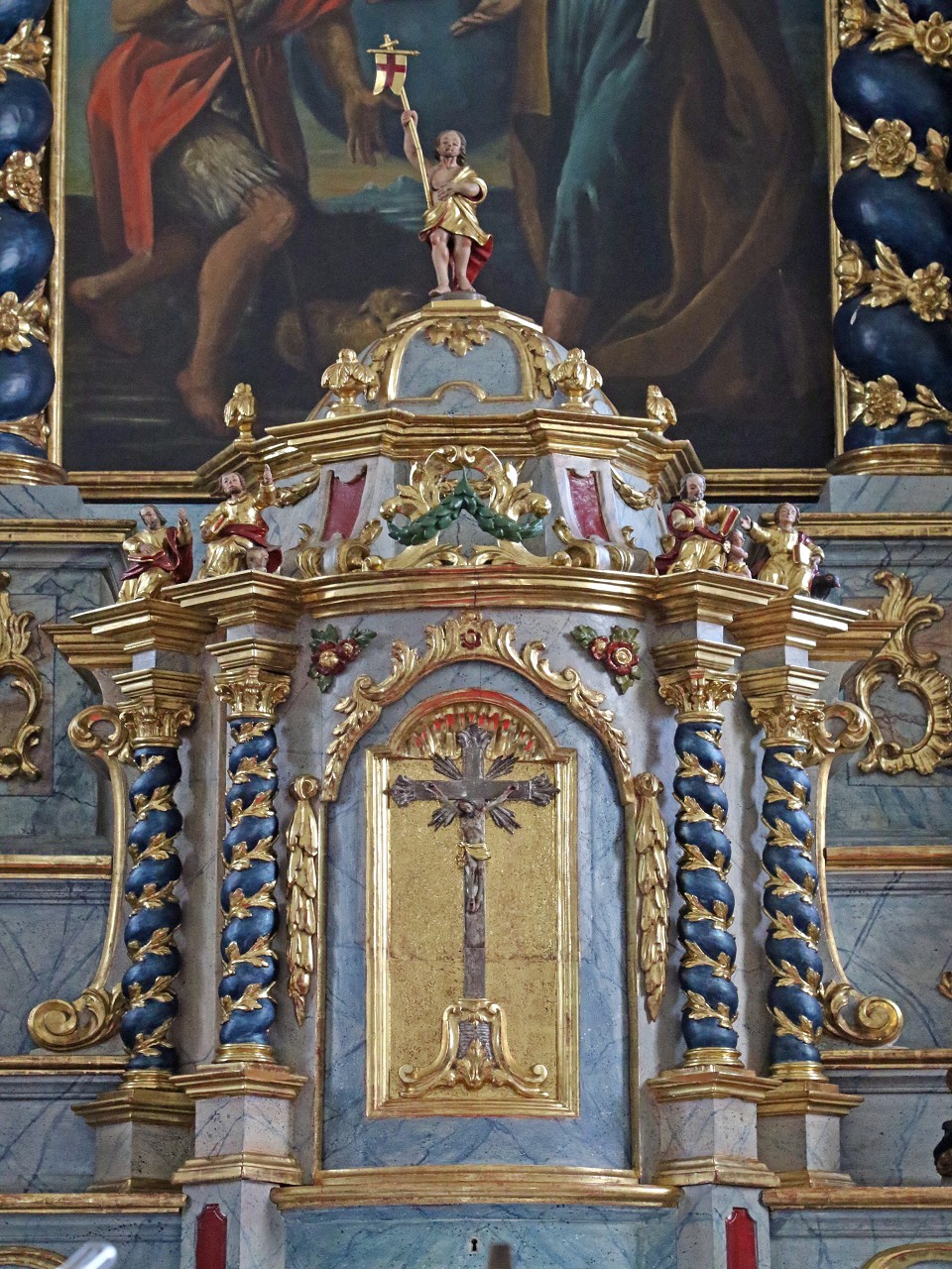 Sumvitg - Pfarrkirche St. Johannes Baptista und Modestus ...