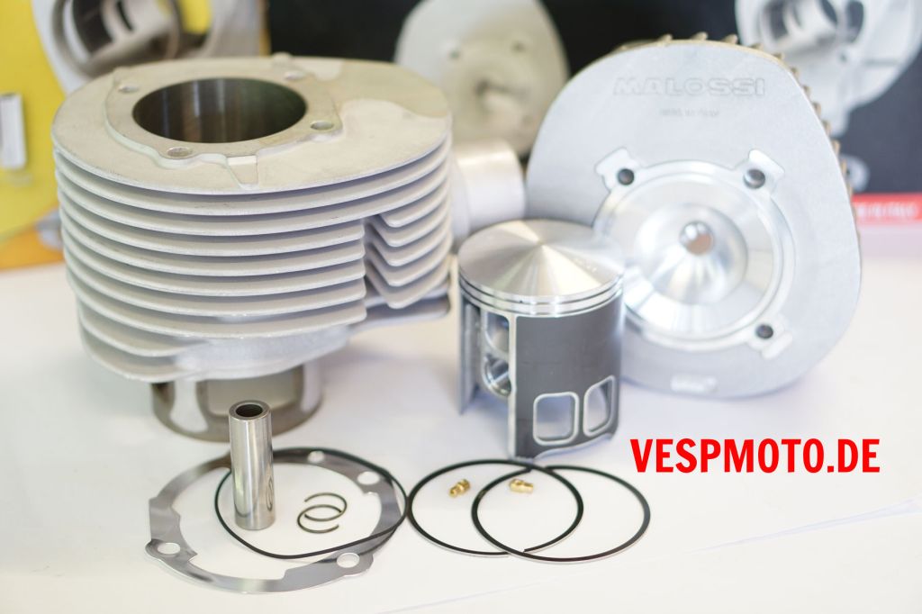 Engine Malossi 221 MHR - Vespa PX 200 Motor by VESPMOTO