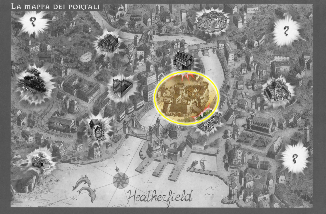 The Castle of Heatherfield - Witch-study.com - Studies of W.i.t.c.h.