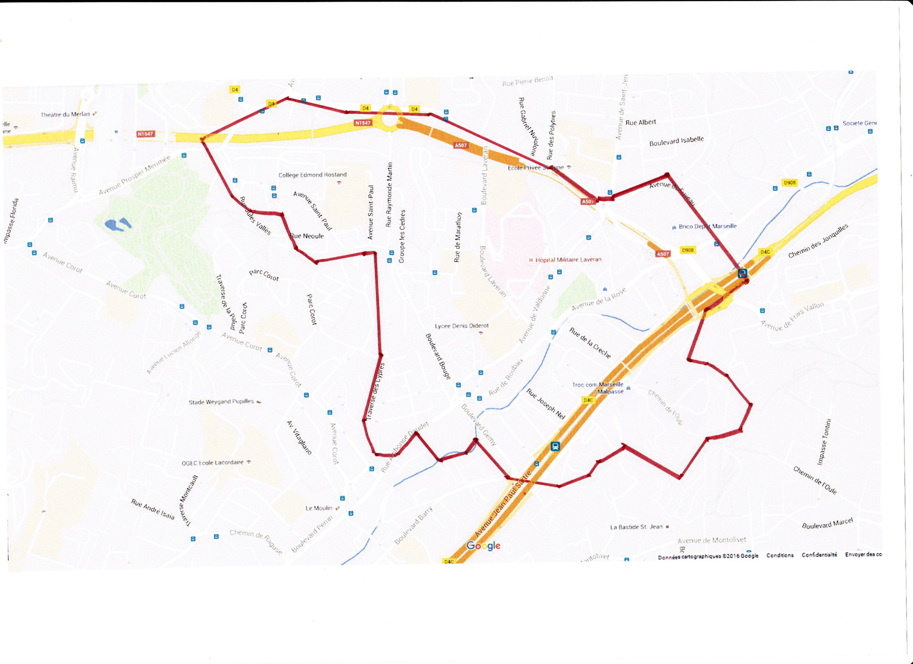 Limites du CIQ Malpassé - Site de ciq-malpasse