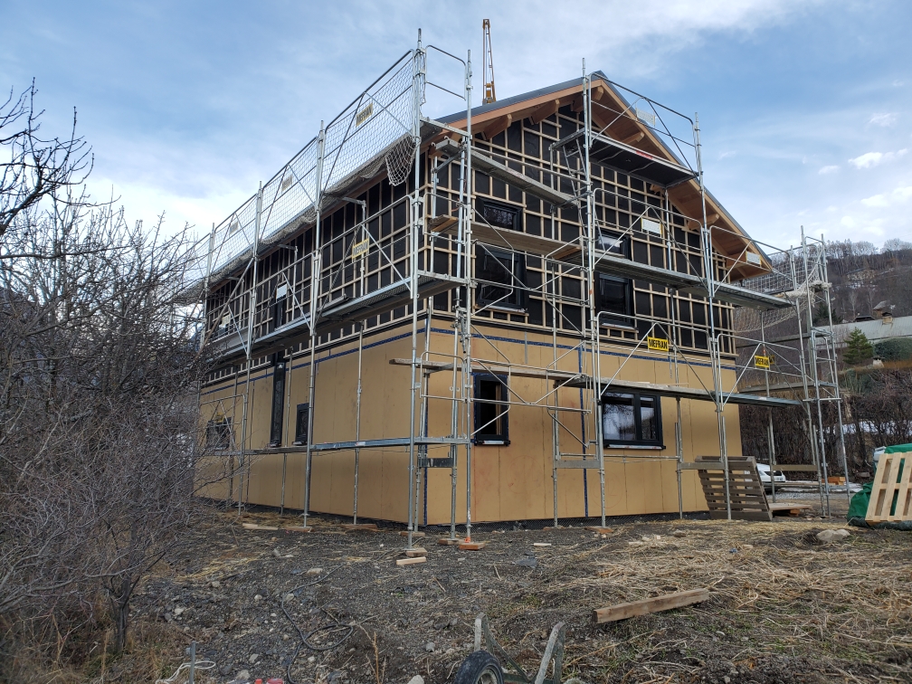 Semaine 5: Lattage Bardage! - Site de slamak