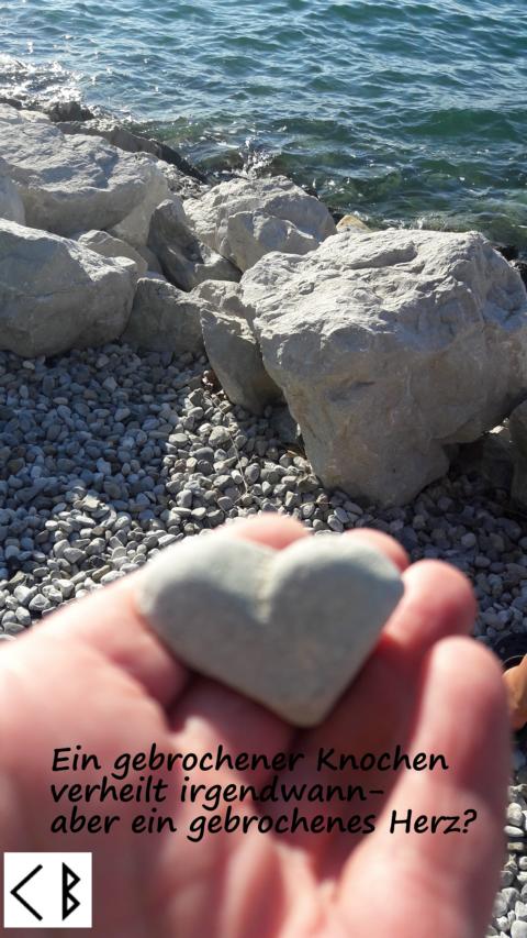 Ein gebrochener Knochen heilt-und ein gebrochenes Herz ...