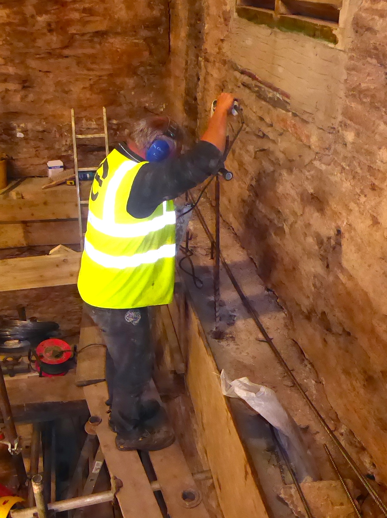 Constructing Concrete Ring Beam - stokeflemingtower