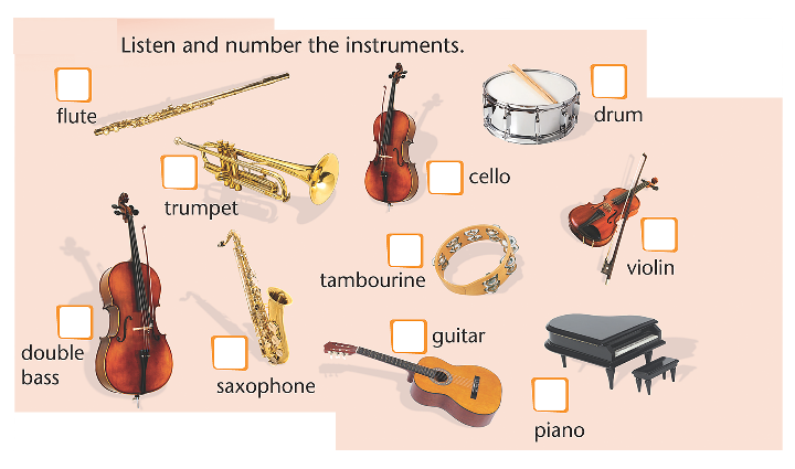 Musical Instruments - CEIP PUNTA DE N'AMER (English Web)