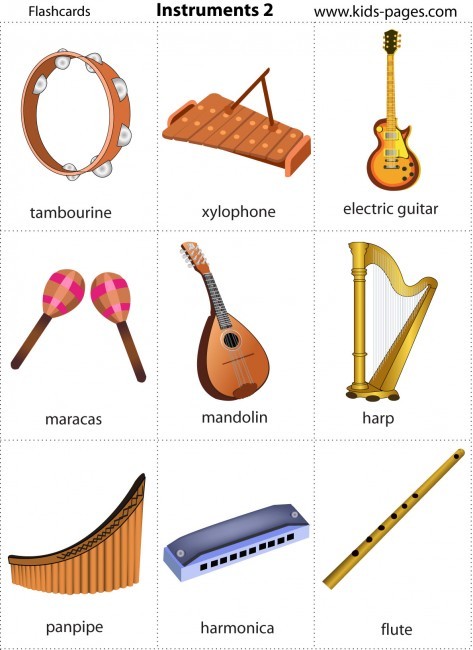 Musical Instruments - CEIP PUNTA DE N'AMER (English Web)