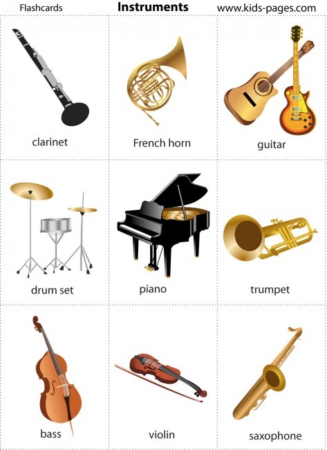 Musical Instruments - CEIP PUNTA DE N'AMER (English Web)