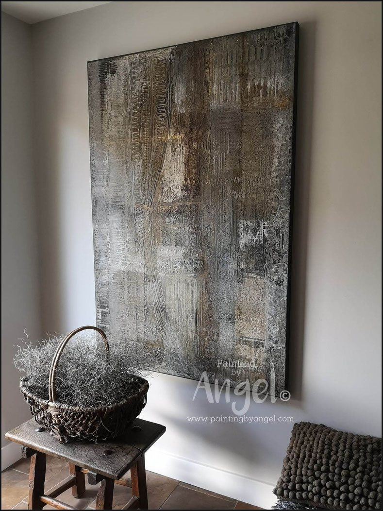 Schilderijen groot - stoer sober landelijk