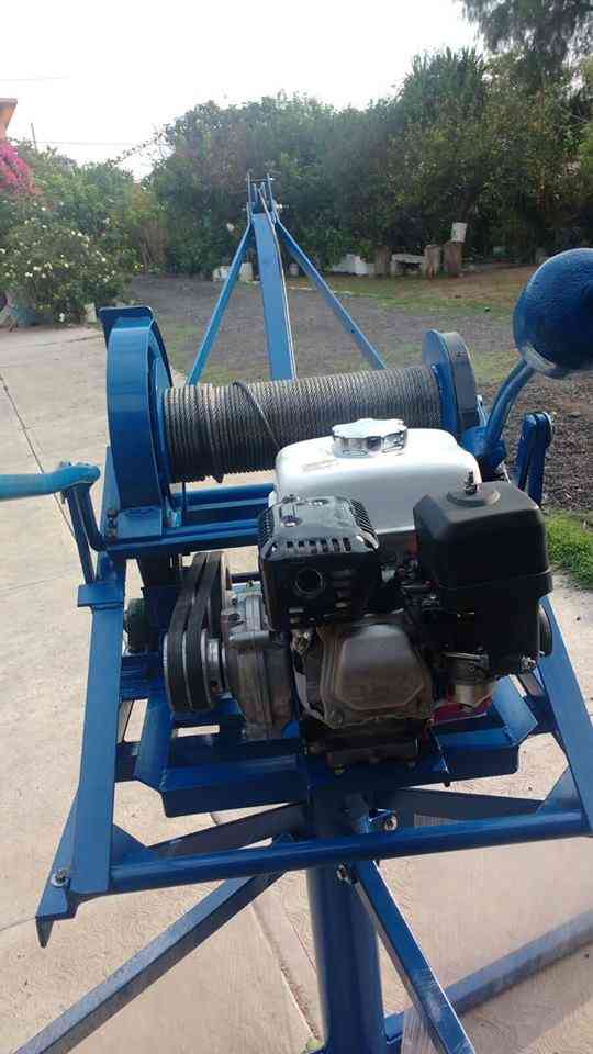 Malacate Integral a Gasolina de 400 Kg - Venta de Maquinaria Ligera ...