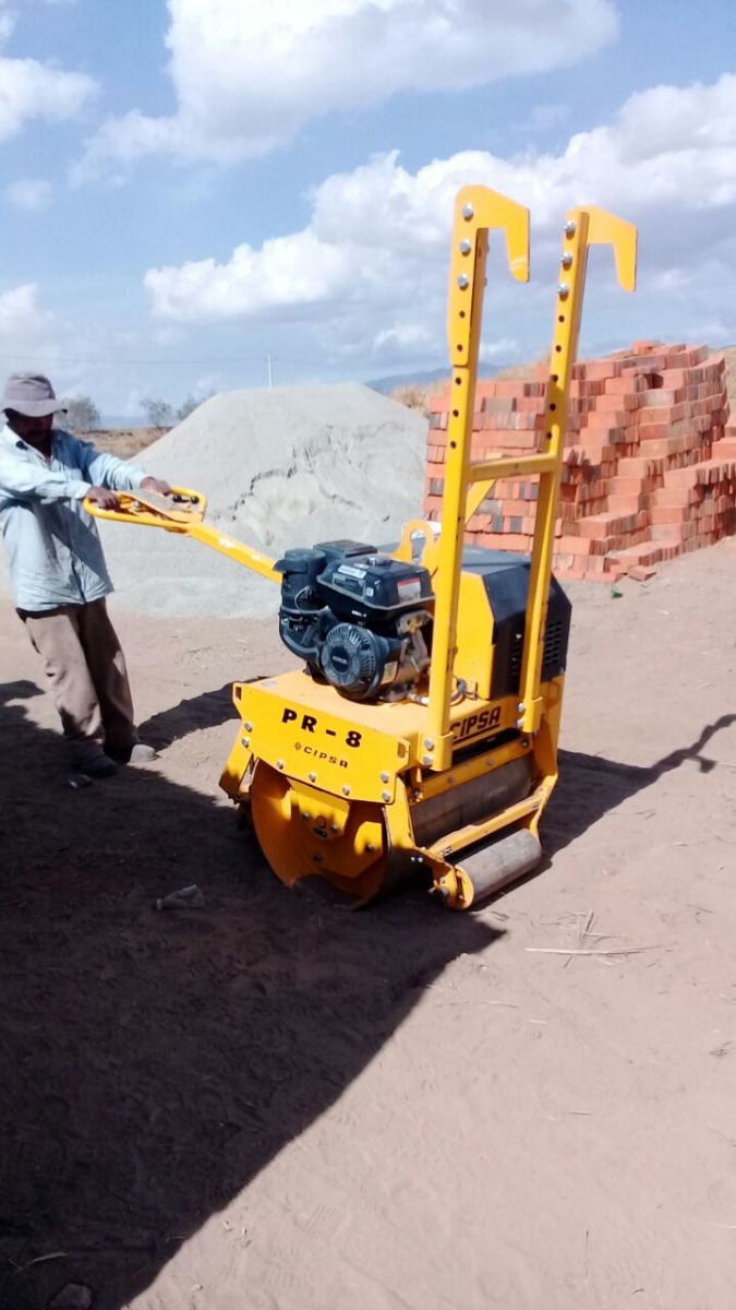 Rodillo Simple PR8 - Venta de Maquinaria Ligera Para la Construcción