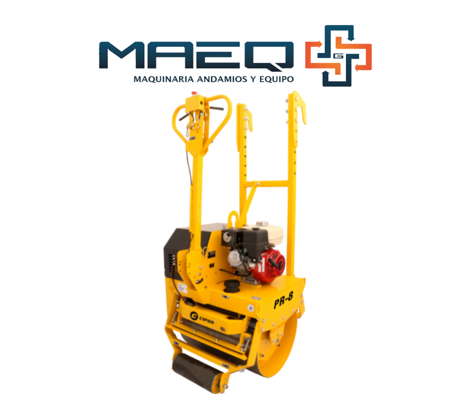 Rodillo Simple PR8 - Venta de Maquinaria Ligera Para la Construcción