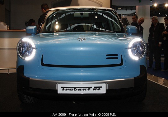 "Trabant nt" Elektro-Trabi auf der IAA vorgestellt - E-Mobility