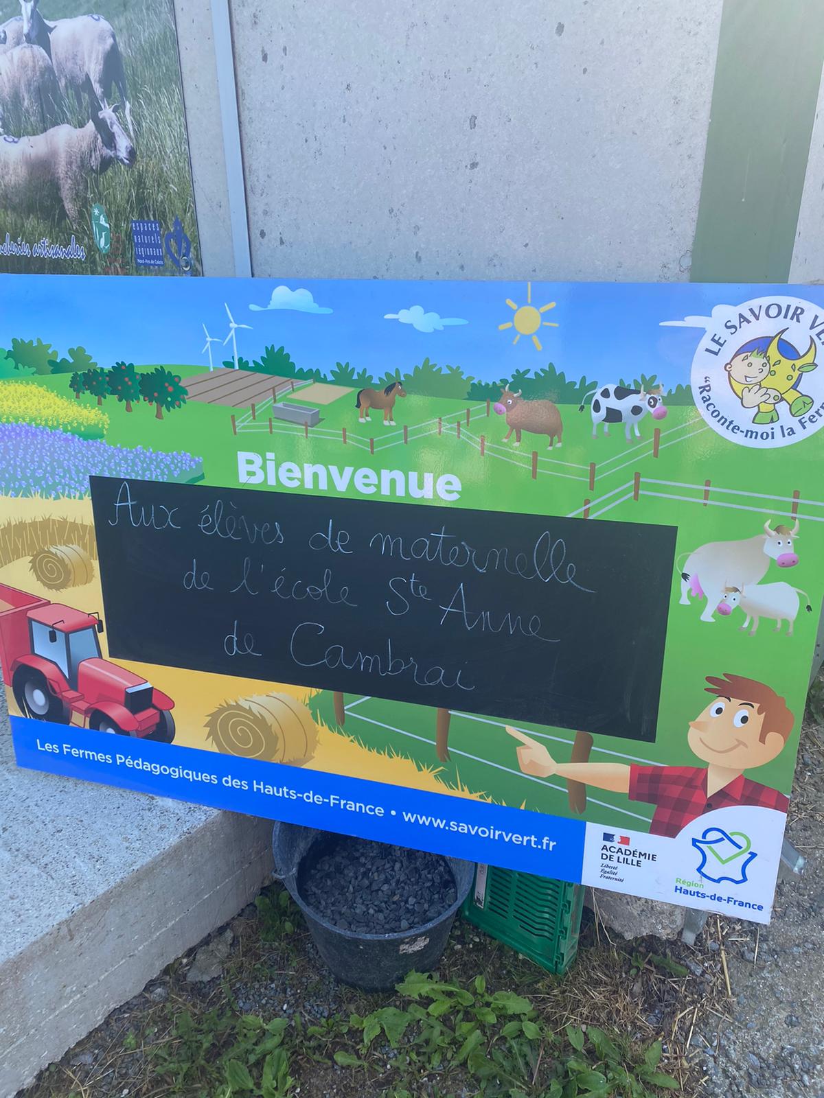 La vie à la ferme, ça nous intéresse! - Ecole Sainte Anne Cambrai