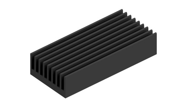 SK178 | 34.5 x 16.5 mm | 押出成形ヒートシンク | Fischer Elektronik - 株式会社アクアス 電子部品販売