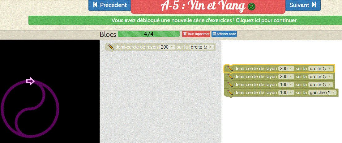 Première activité: Le logiciel algoblocs - Site de technovally