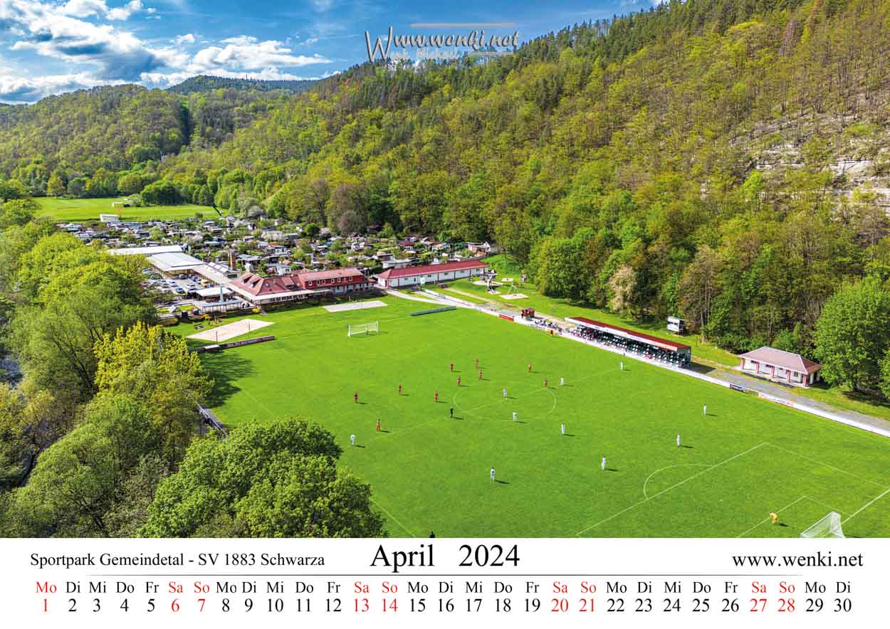 950 Jahre - Schwarza 2024 - Wenki's Rudolstadt und Saalfeld Kalender