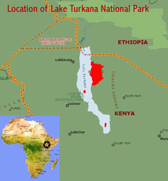 Lago Turkana - Viaggio attraverso il Kenya. Vacanze e Turismo in Kenya