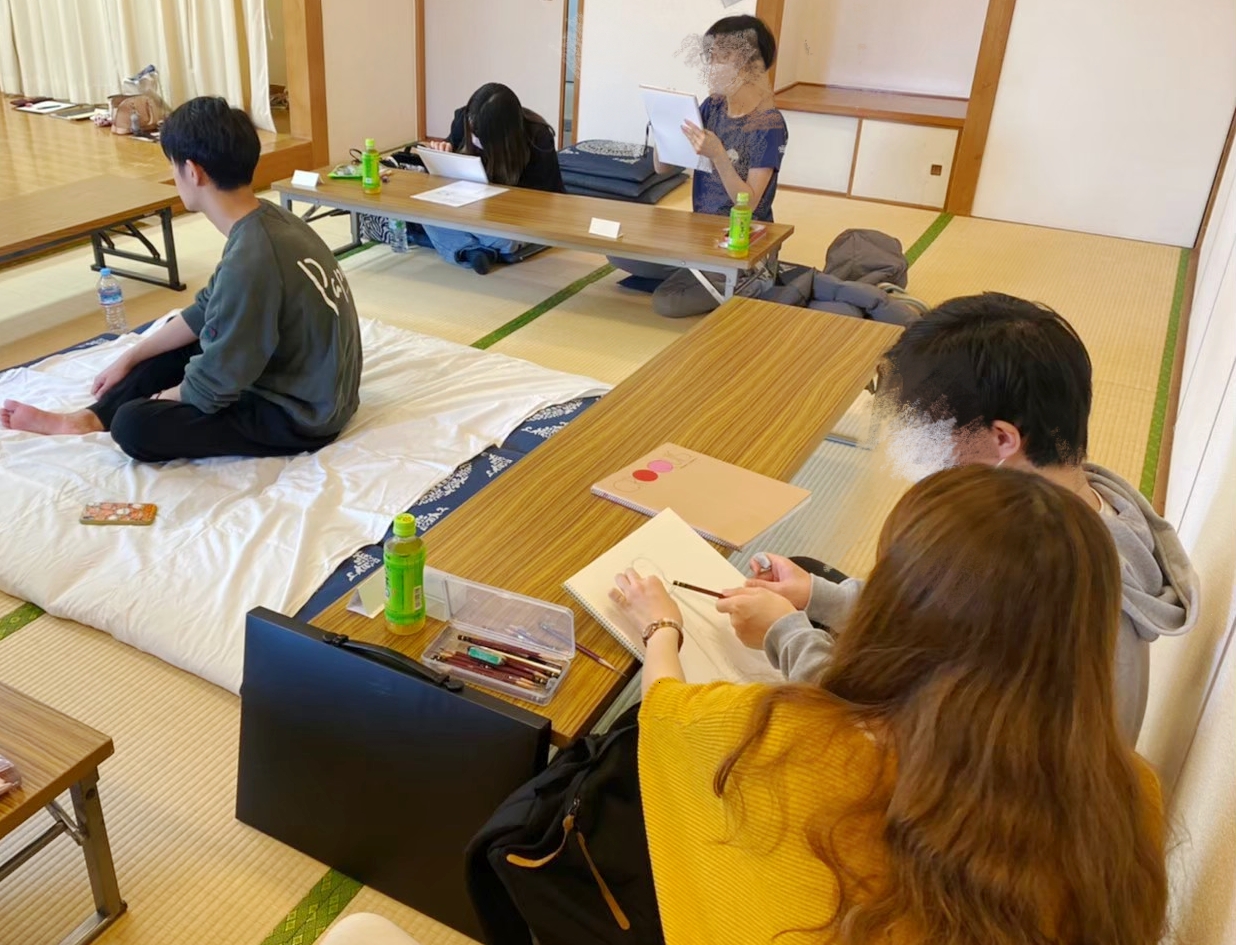 Drawing class - Japanese style painter ITO Ayaka