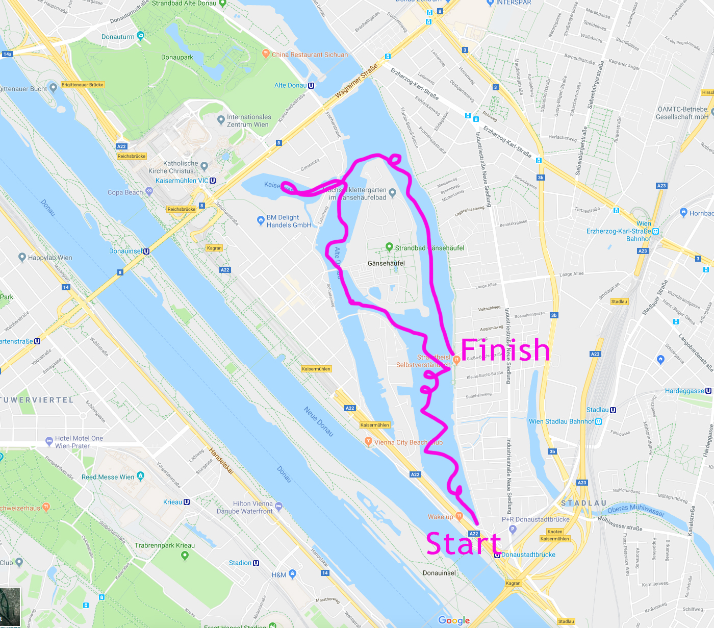 Houdini's Test Ride - Pink Penguin's Reise