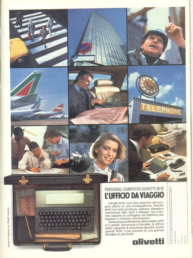 Olivetti M10 - Benvenuti su olivettim10!