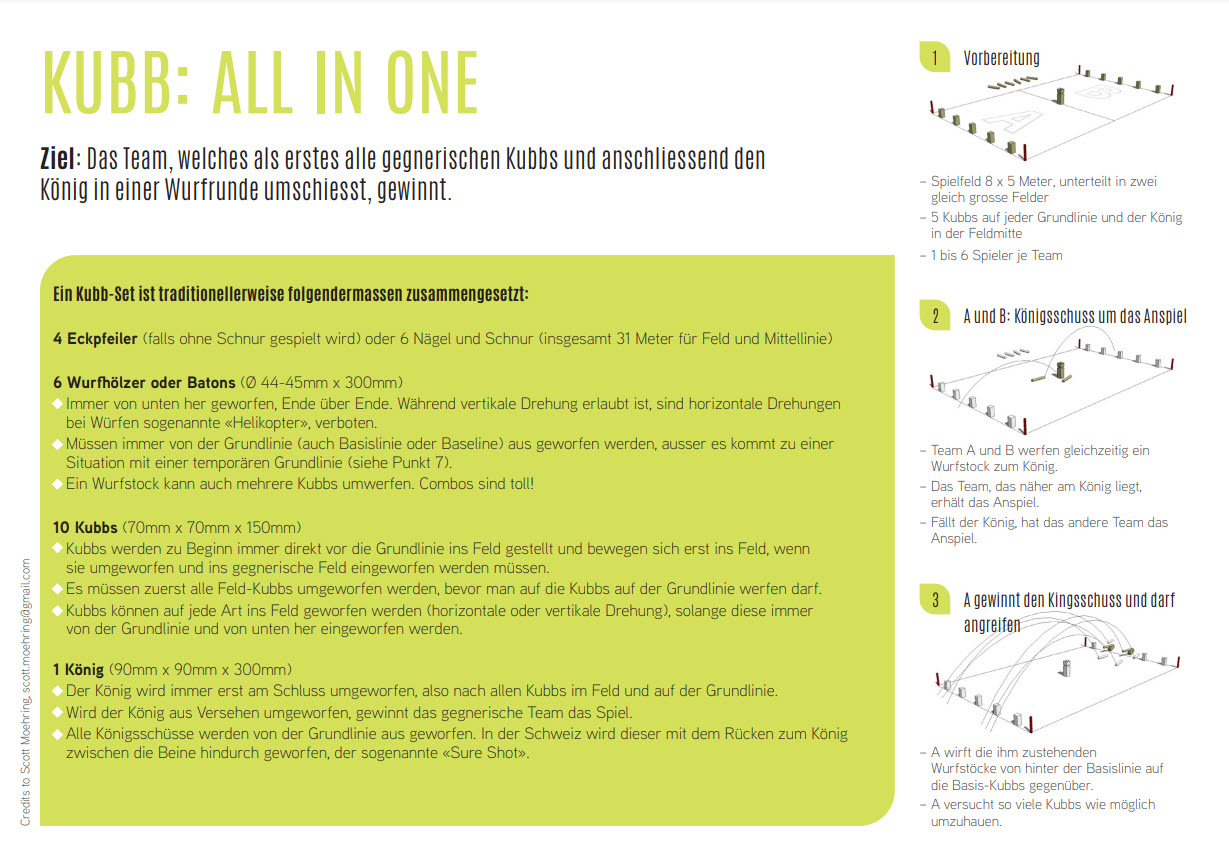 Was ist Kubb? - Kubb Club Solothurn