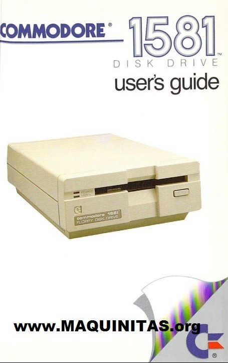 1581 Disk Drive User's Guide - Maquinitas