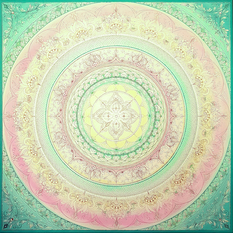 Mandala-Bilder - Atelier mit Herz