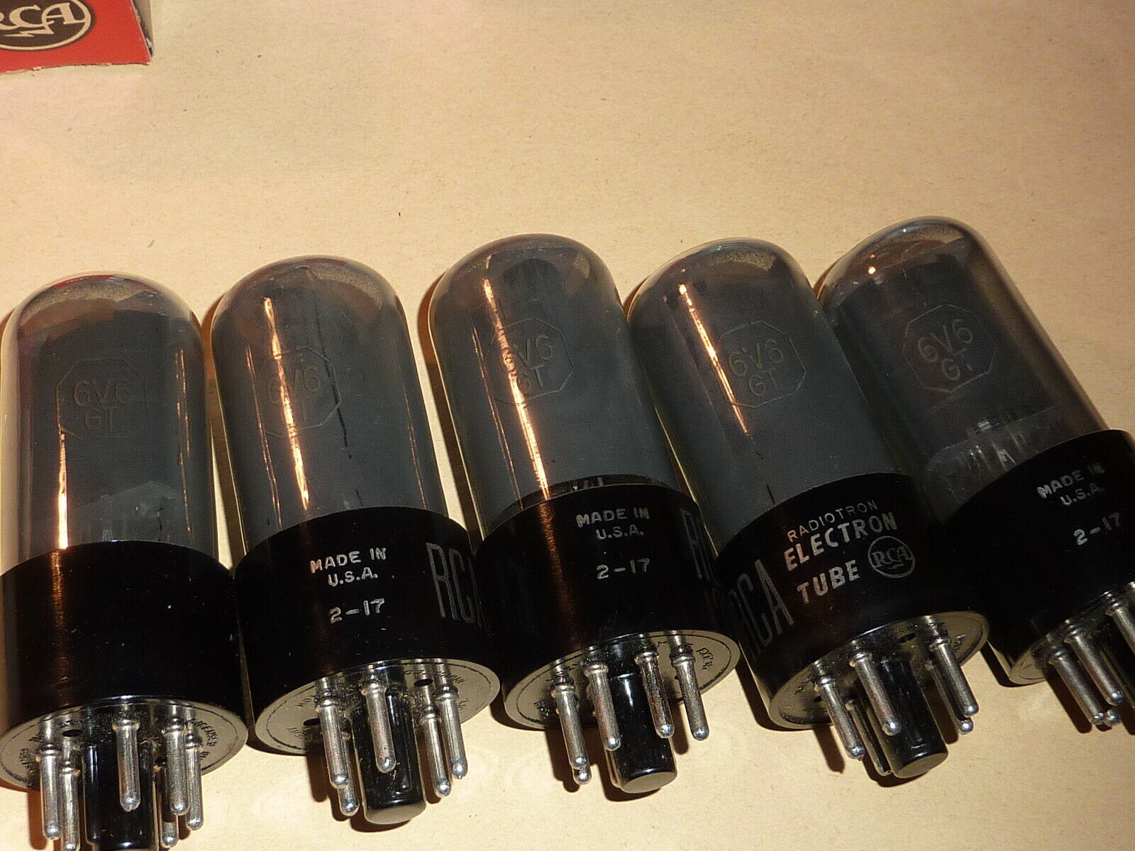 6V6 6V6GT - Tubes, Amplis à lampes Guitare et Audio