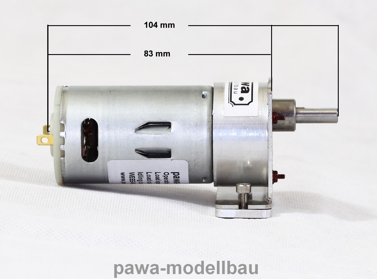 Antriebseinheit III - pawa-modellbau Bremerhaven