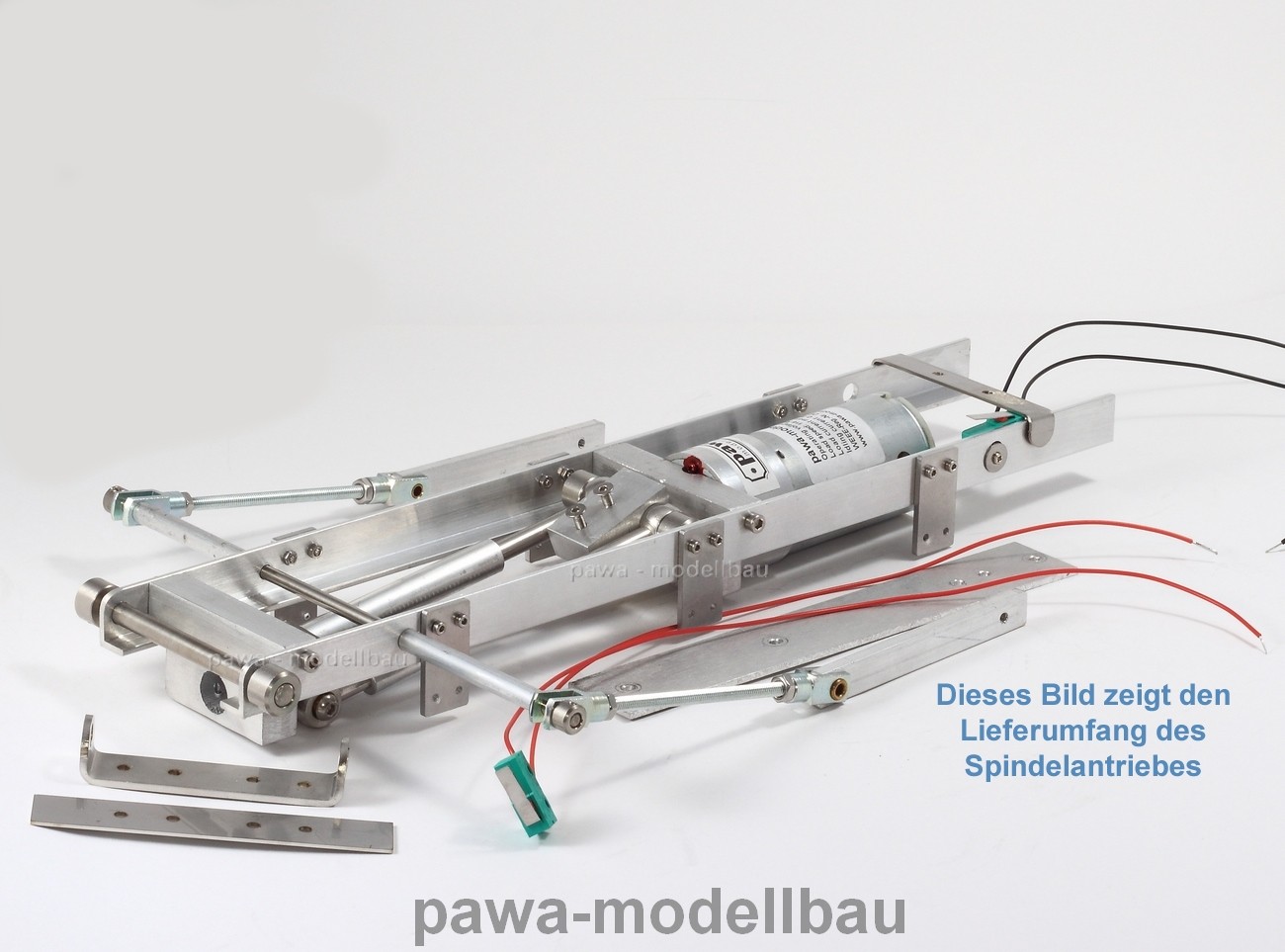 Spindelantrieb f. Krampe-Kipper - pawa-modellbau Bremerhaven