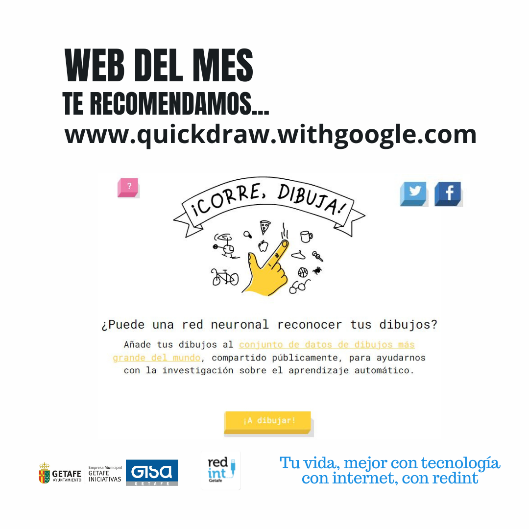 QUICKDRAW WITH GOOGLE - Página web de redintconecta