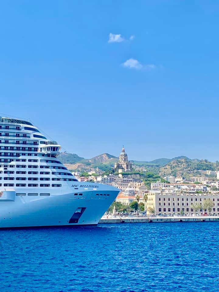 Über die Straße von Messina aufs Festland und weiter nach Tropea ...