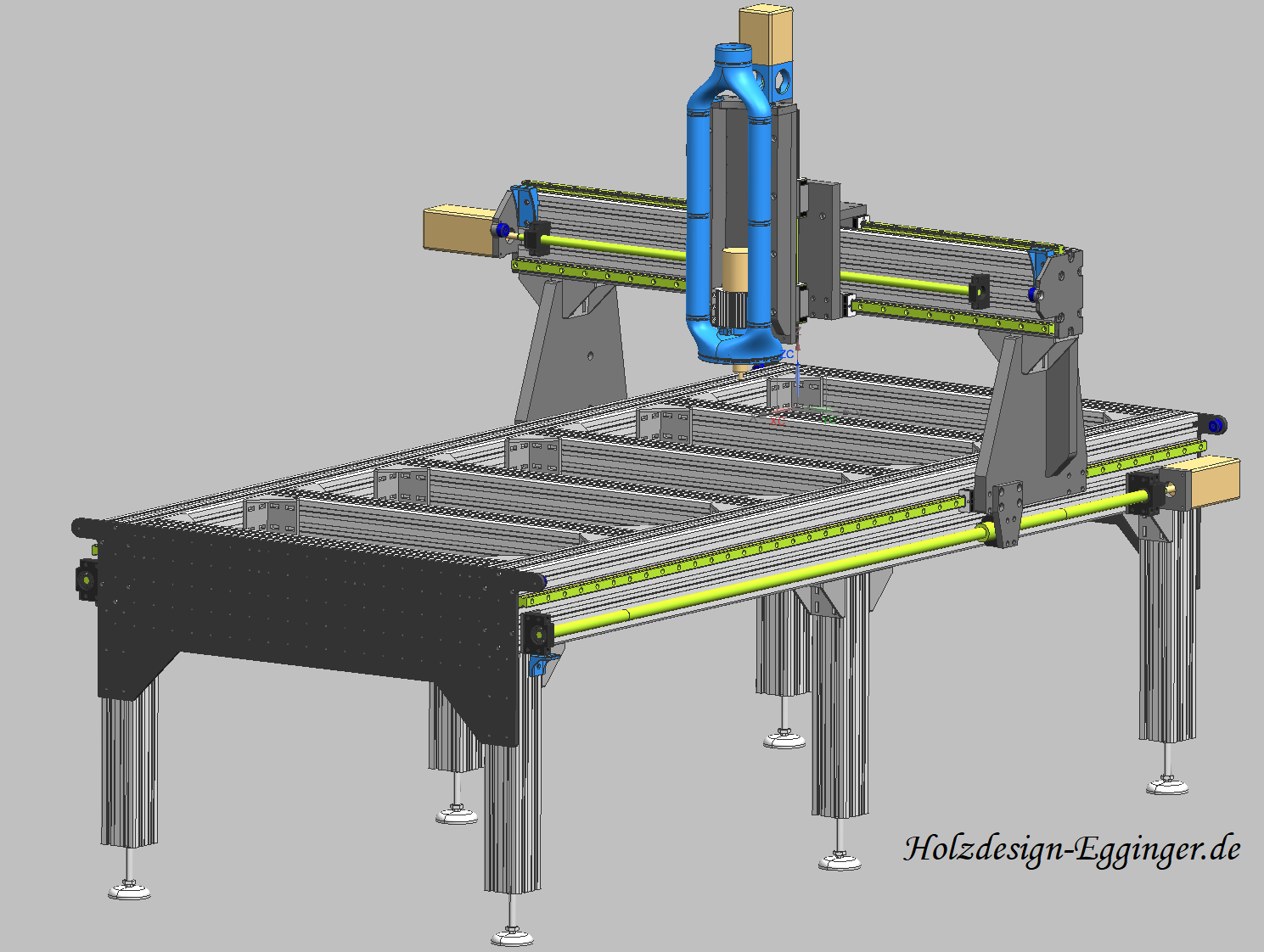 CNC Portalfräse CAD Daten - holzdesign-egginger