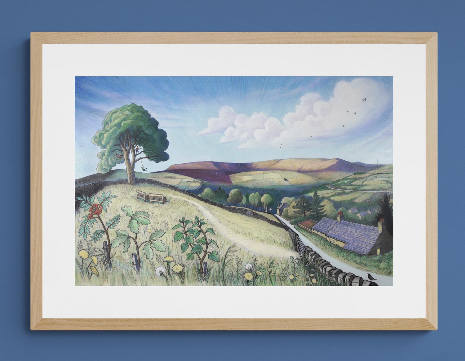 The Home Tree - Clare Allan Art