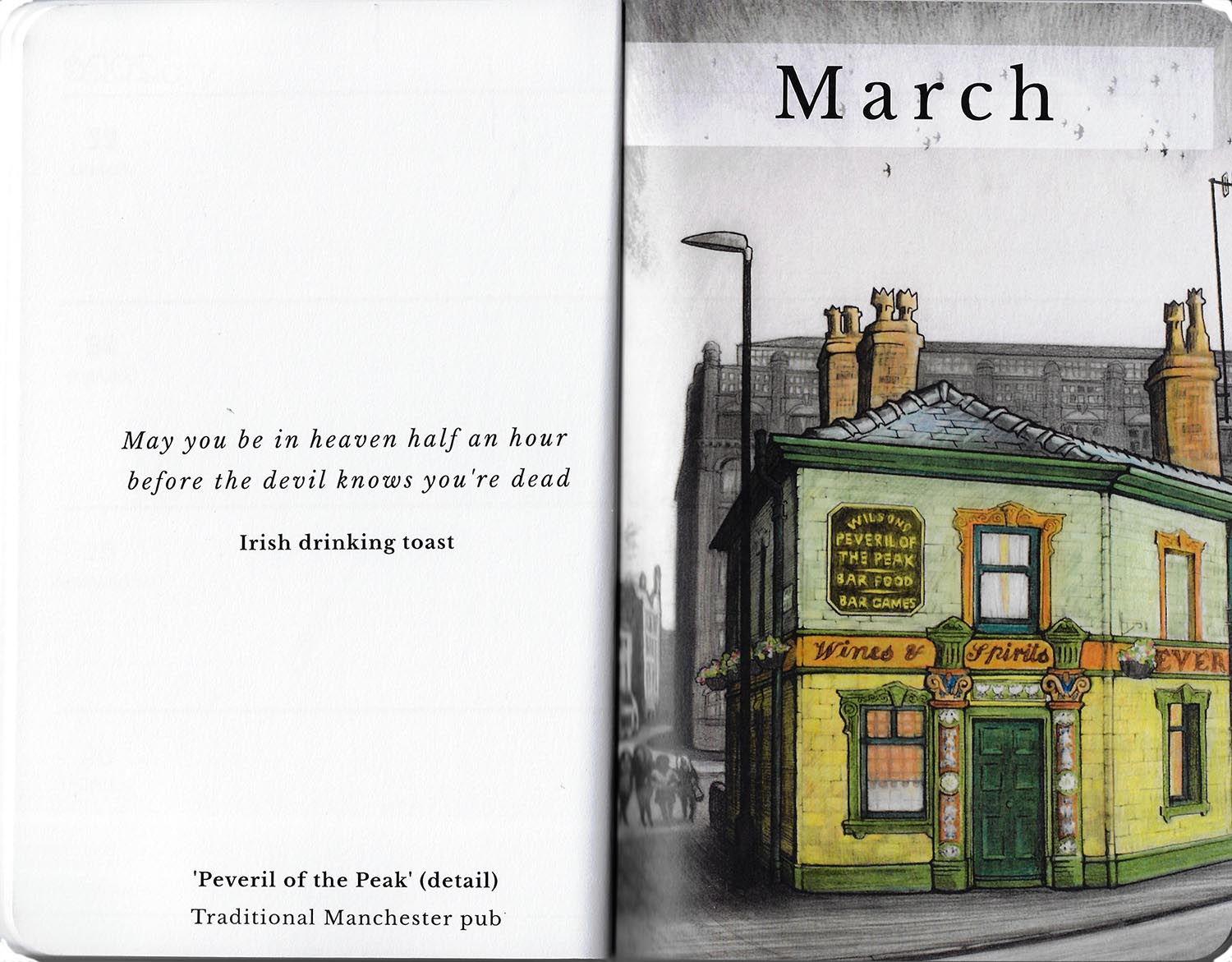Week To View Diary Planner 2026 - Clare Allan Art