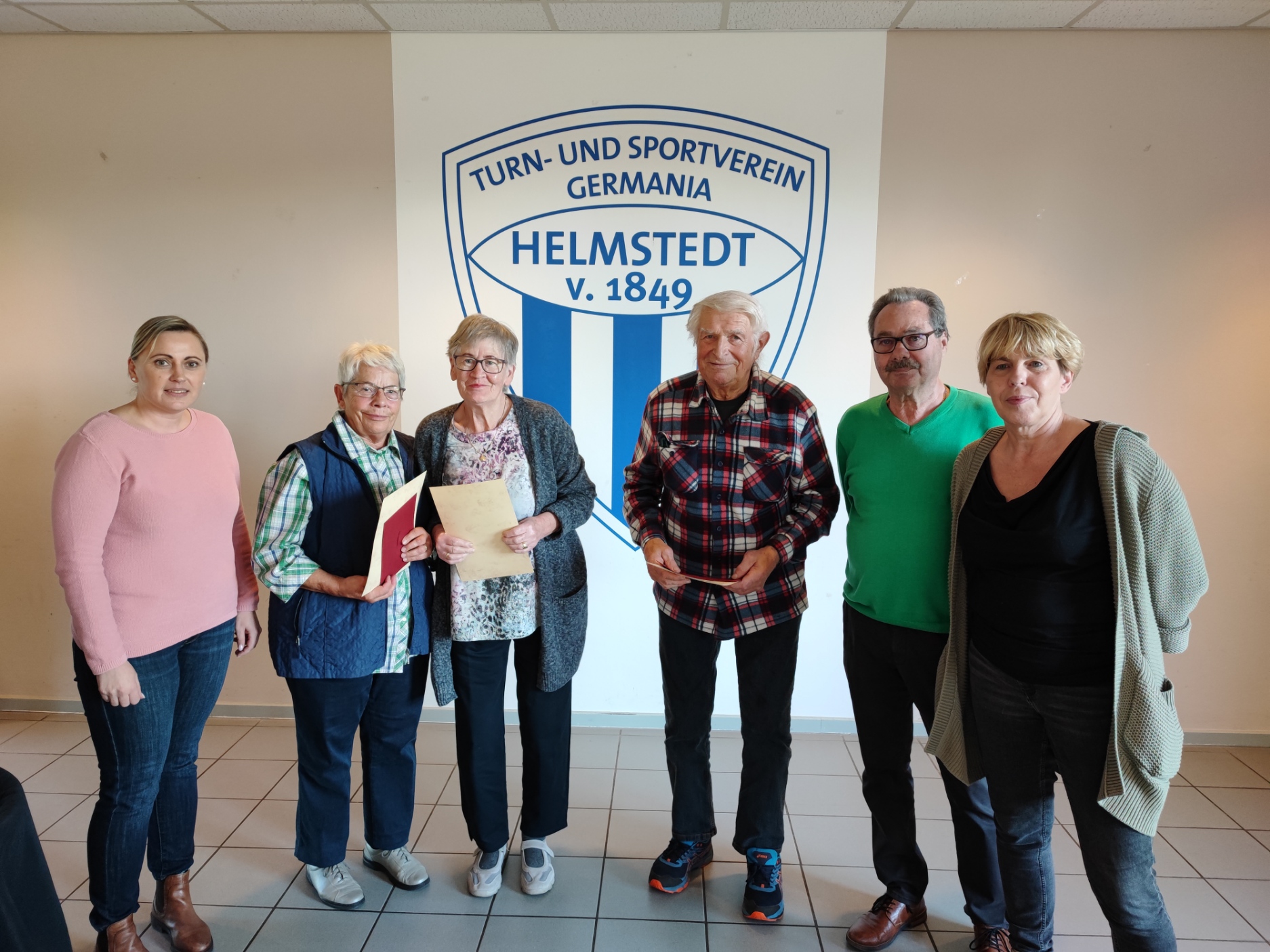 TSV Germania ehrt Mitglieder - TSVG Helmstedt