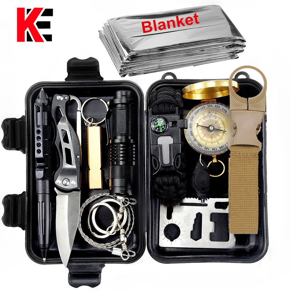 Kit de survie 12 en 1 - Site de survivalismeetbushcraft