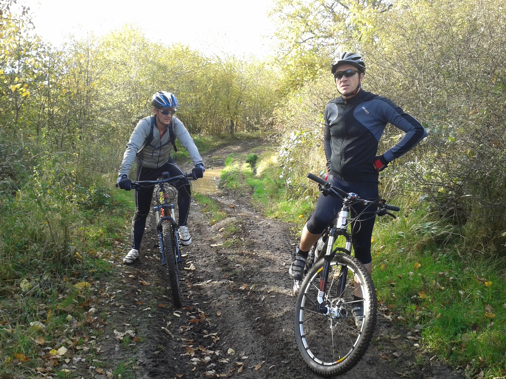 Sortie VTT du 11/11/2014 - Site de Plauzat Sport Nature