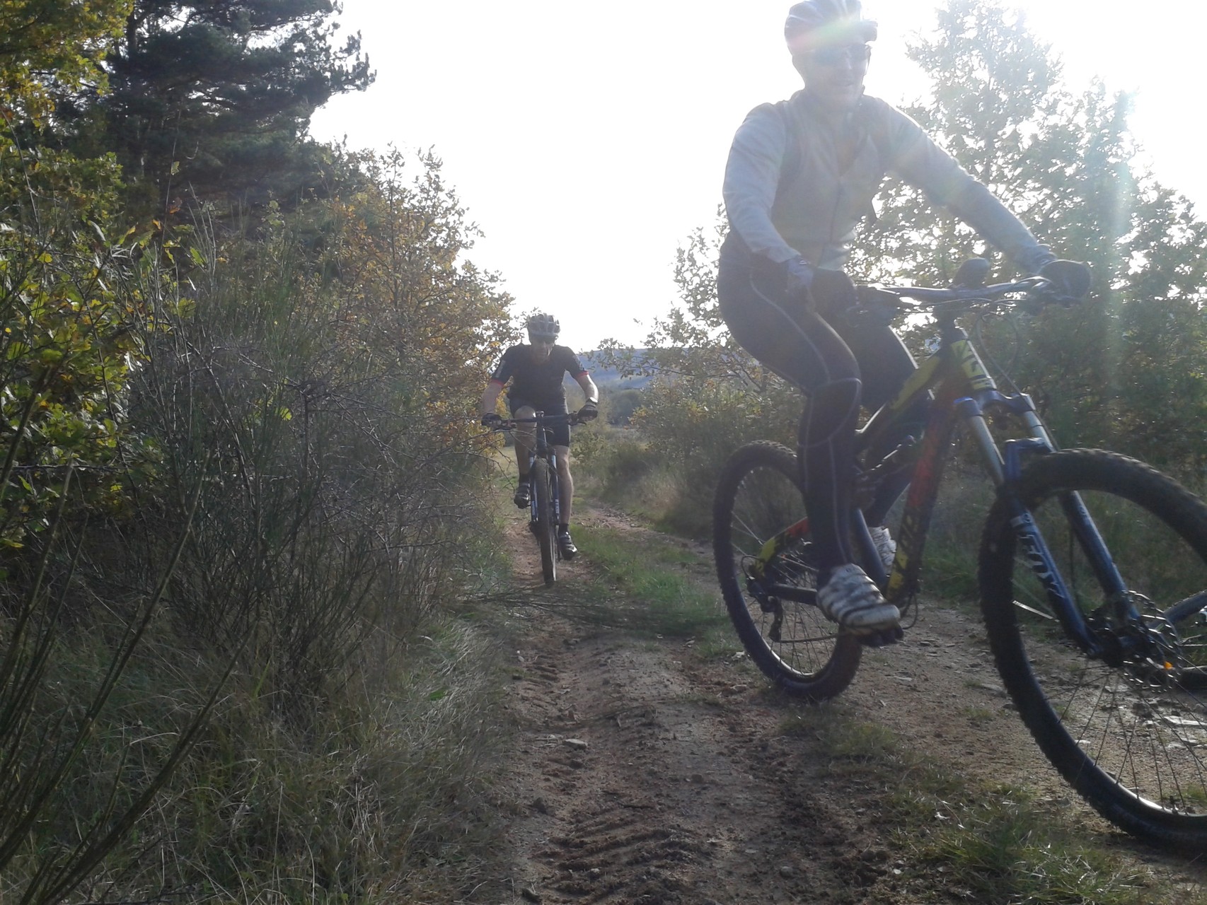 Sortie VTT du 11/11/2014 - Site de Plauzat Sport Nature