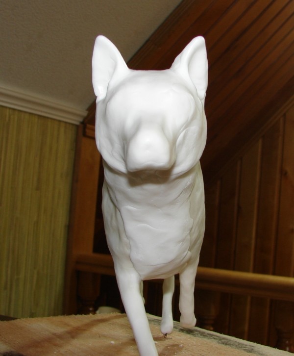 Making a French Bulldog figurine - Handmade Figurines by Victoria