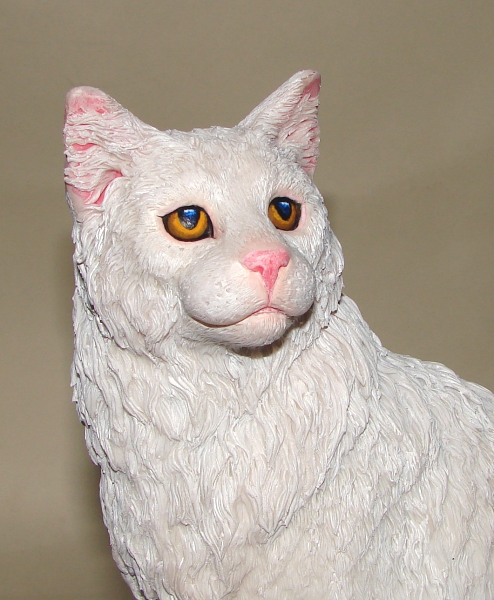 Cat sculptures - Handmade Figurines by Victoria