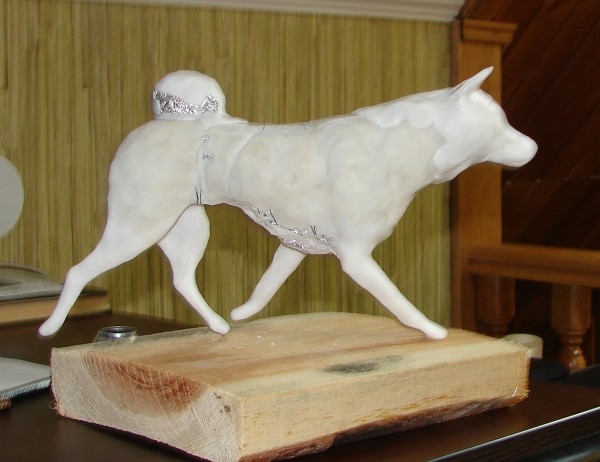 Making a French Bulldog figurine - Handmade Figurines by Victoria